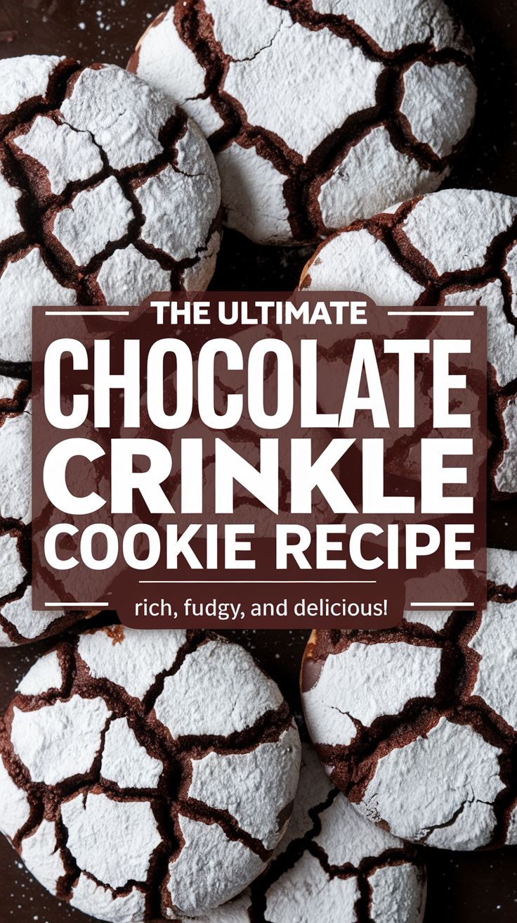 Chocolate Crinkle Cookie Recipe – Tasty Chomp