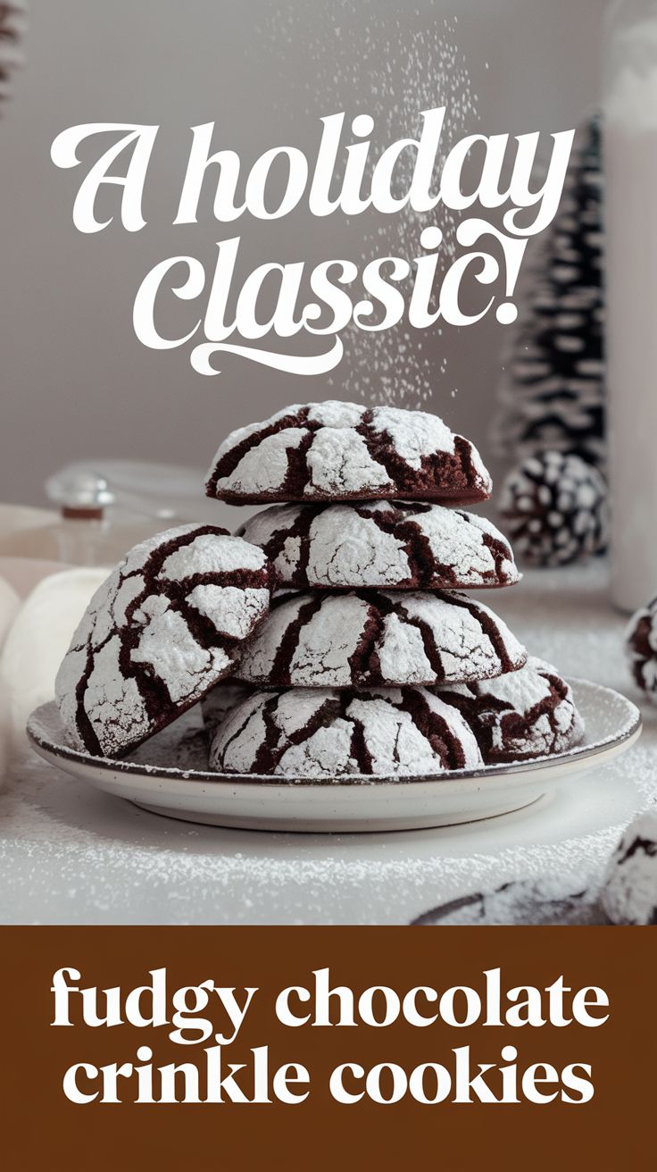 Chocolate Crinkle Cookie Recipe – Tasty Chomp