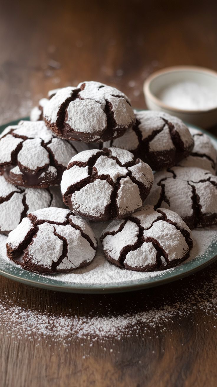 Chocolate Crinkle Cookie Recipe – Tasty Chomp