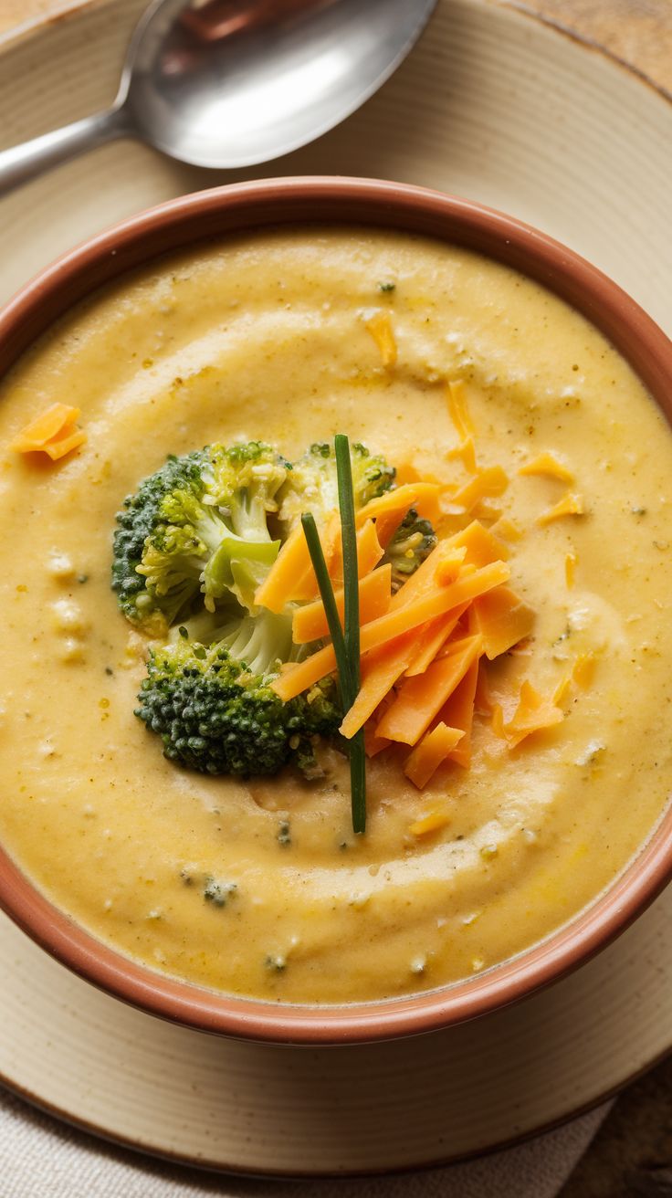 Creamy Broccoli Cheese Soup Recipe – Easy & Delicious – Tasty Chomp