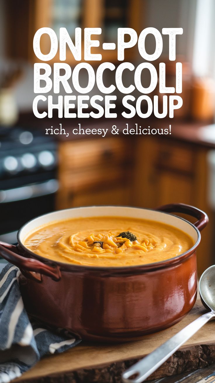 Creamy Broccoli Cheese Soup Recipe – Easy & Delicious – Tasty Chomp