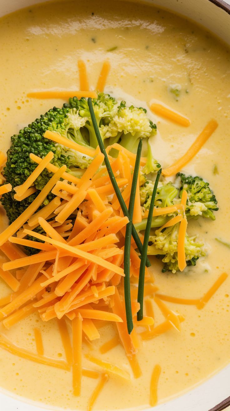 Creamy Broccoli Cheese Soup Recipe – Easy & Delicious – Tasty Chomp