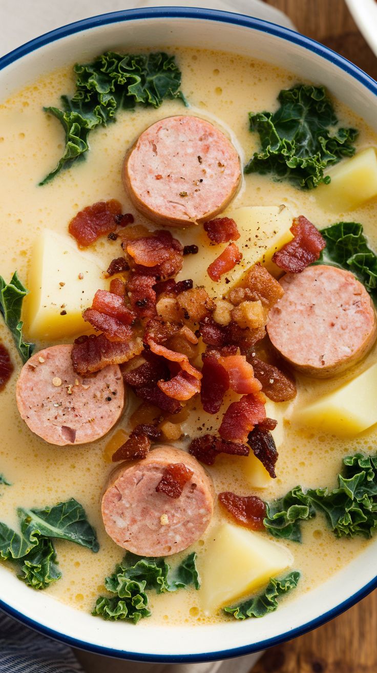 Easy Homemade Zuppa Toscana Recipe | Classic Italian Soup – Tasty Chomp