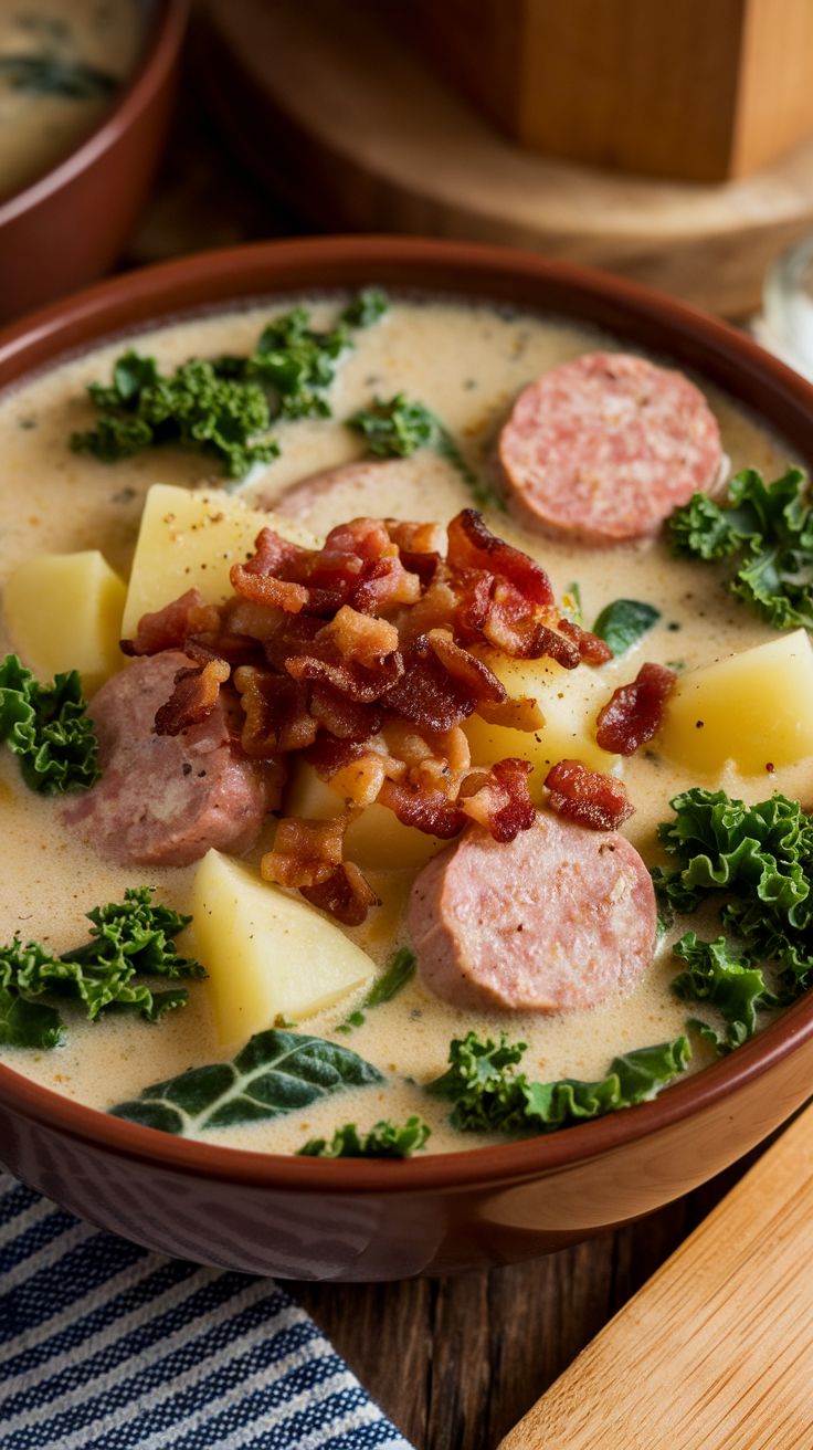 Easy Homemade Zuppa Toscana Recipe | Classic Italian Soup – Tasty Chomp