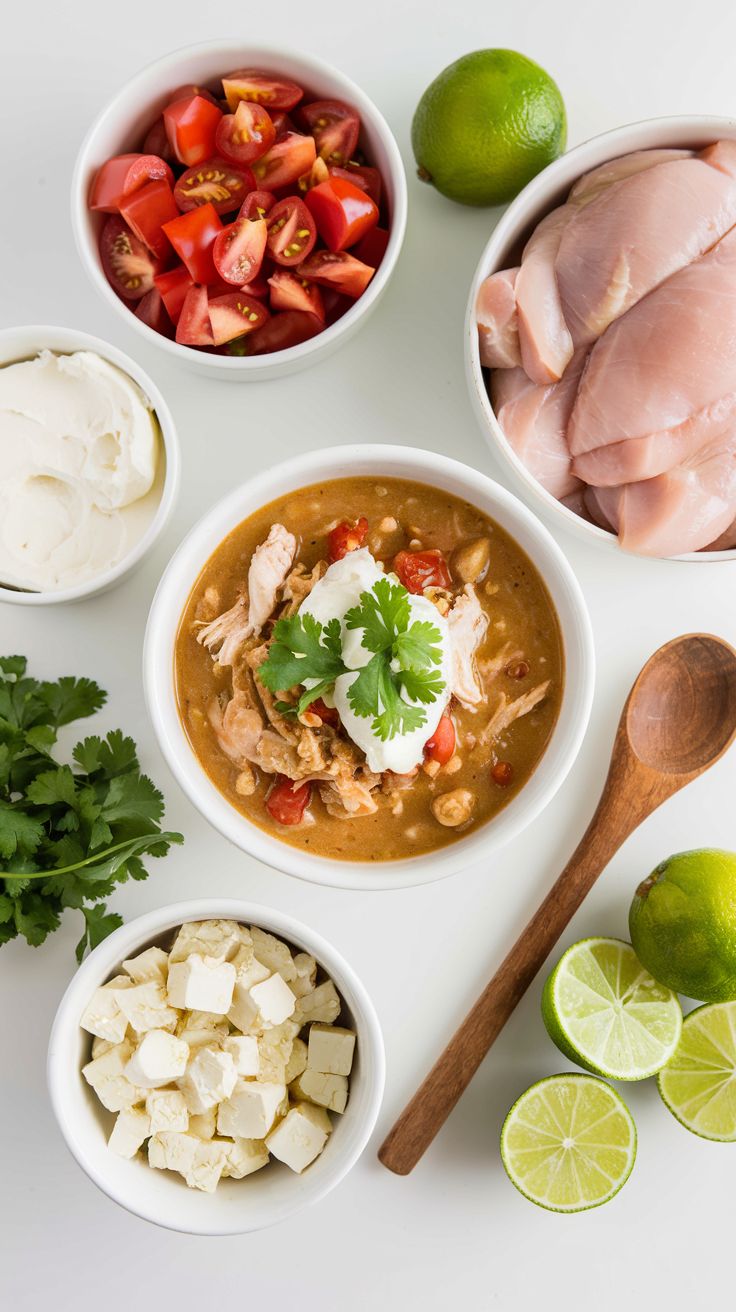 Keto Low Carb White Chicken Chili – Tasty Chomp