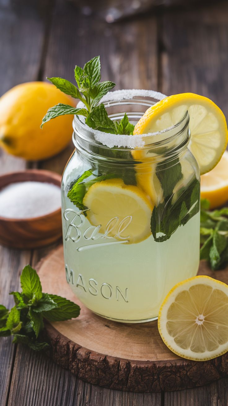 Mint Lemonade Mocktail Recipe – Tasty Chomp