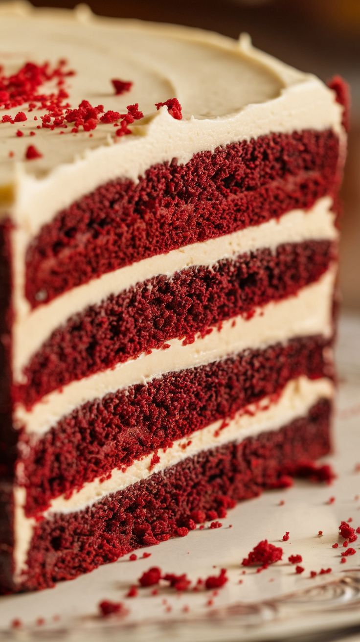 Easy Homemade Red Velvet Cake Recipe | Classic Dessert – Tasty Chomp