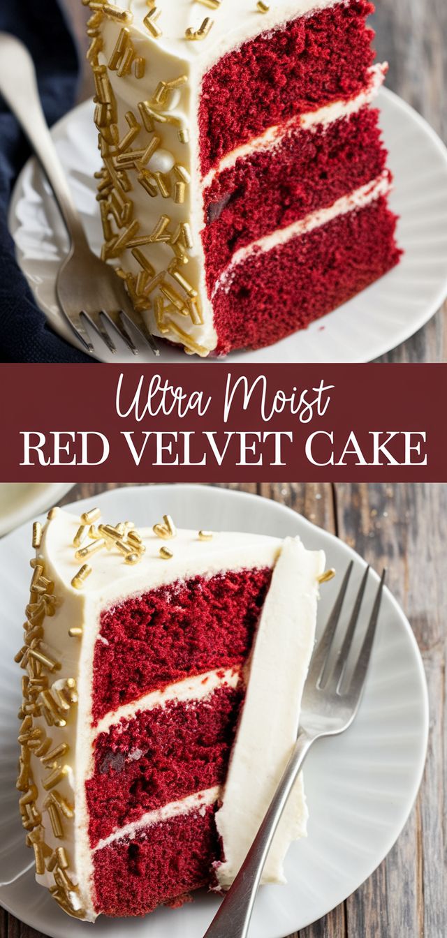 Easy Homemade Red Velvet Cake Recipe | Classic Dessert – Tasty Chomp
