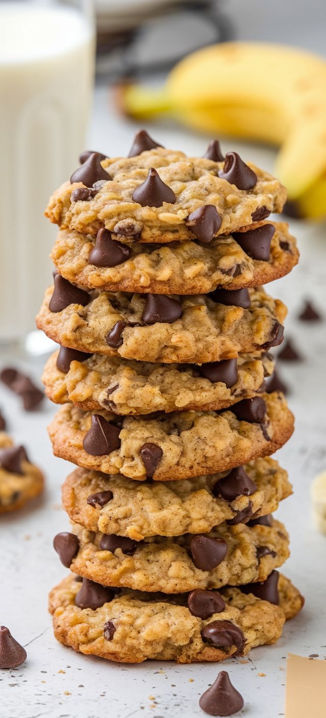 Banana Oatmeal Cookie Recipe – Tasty Chomp