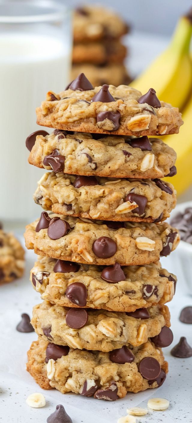 Banana Oatmeal Cookie Recipe – Tasty Chomp