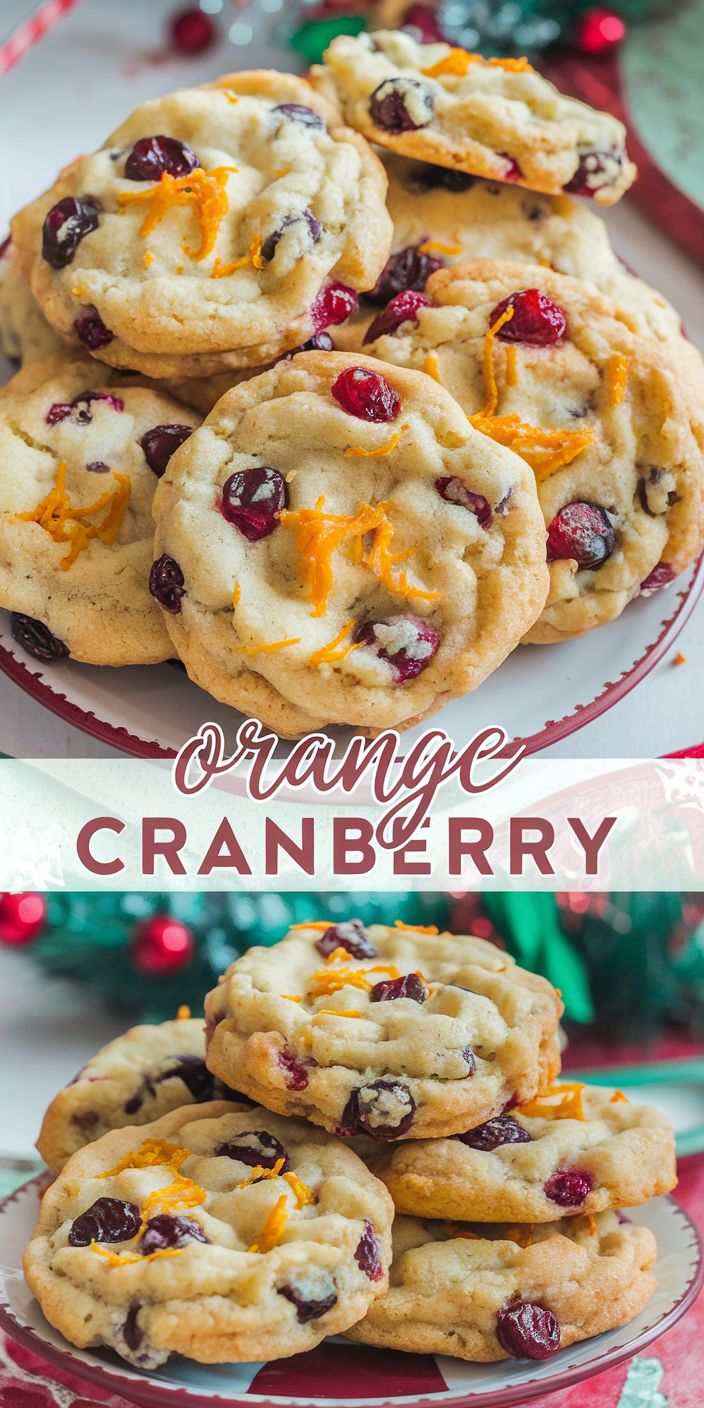 Cranberry Orange Cookie Recipe – Tasty Chomp