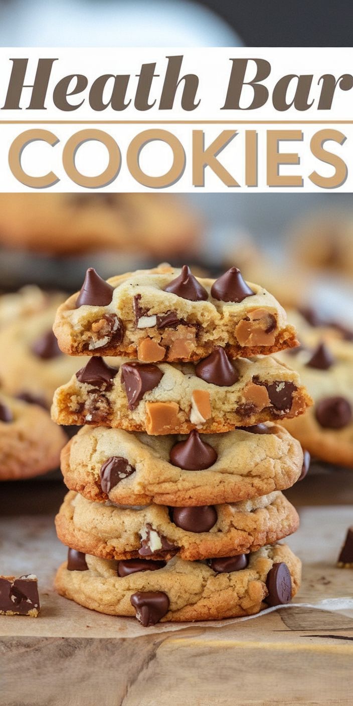 Heath Bar Cookie Recipe – Tasty Chomp