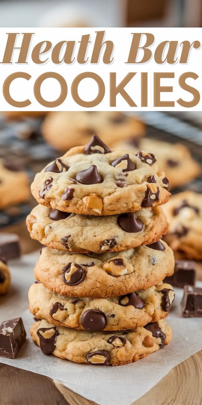 Heath Bar Cookie Recipe – Tasty Chomp
