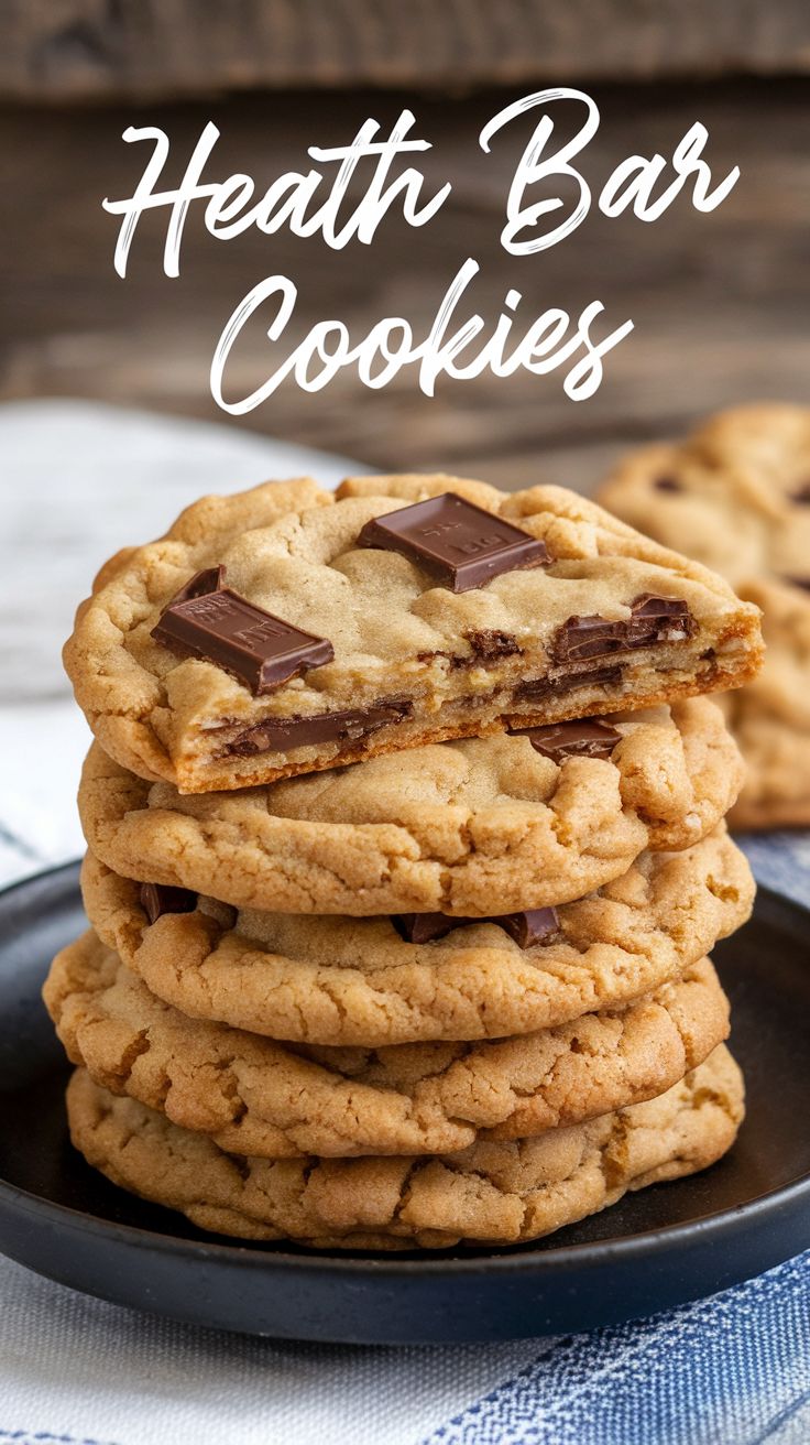 Heath Bar Cookie Recipe – Tasty Chomp