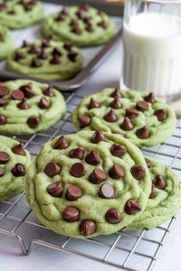 Mint Chocolate Chip Cookie Recipe – Tasty Chomp