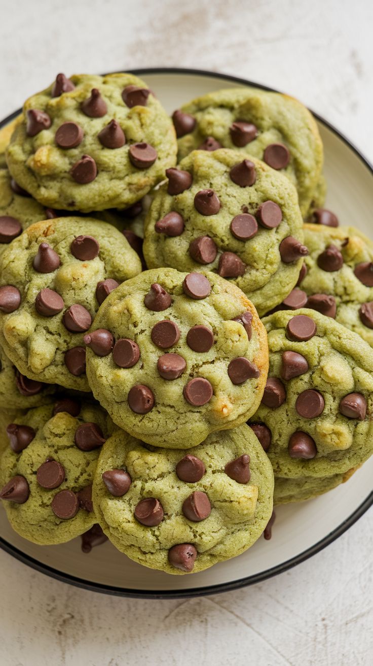 Mint Chocolate Chip Cookie Recipe – Tasty Chomp