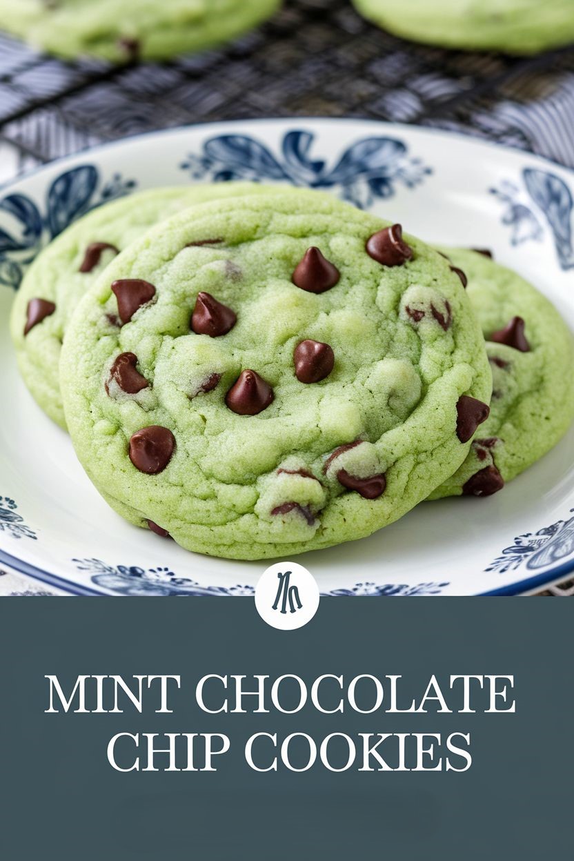 Mint Chocolate Chip Cookie Recipe – Tasty Chomp