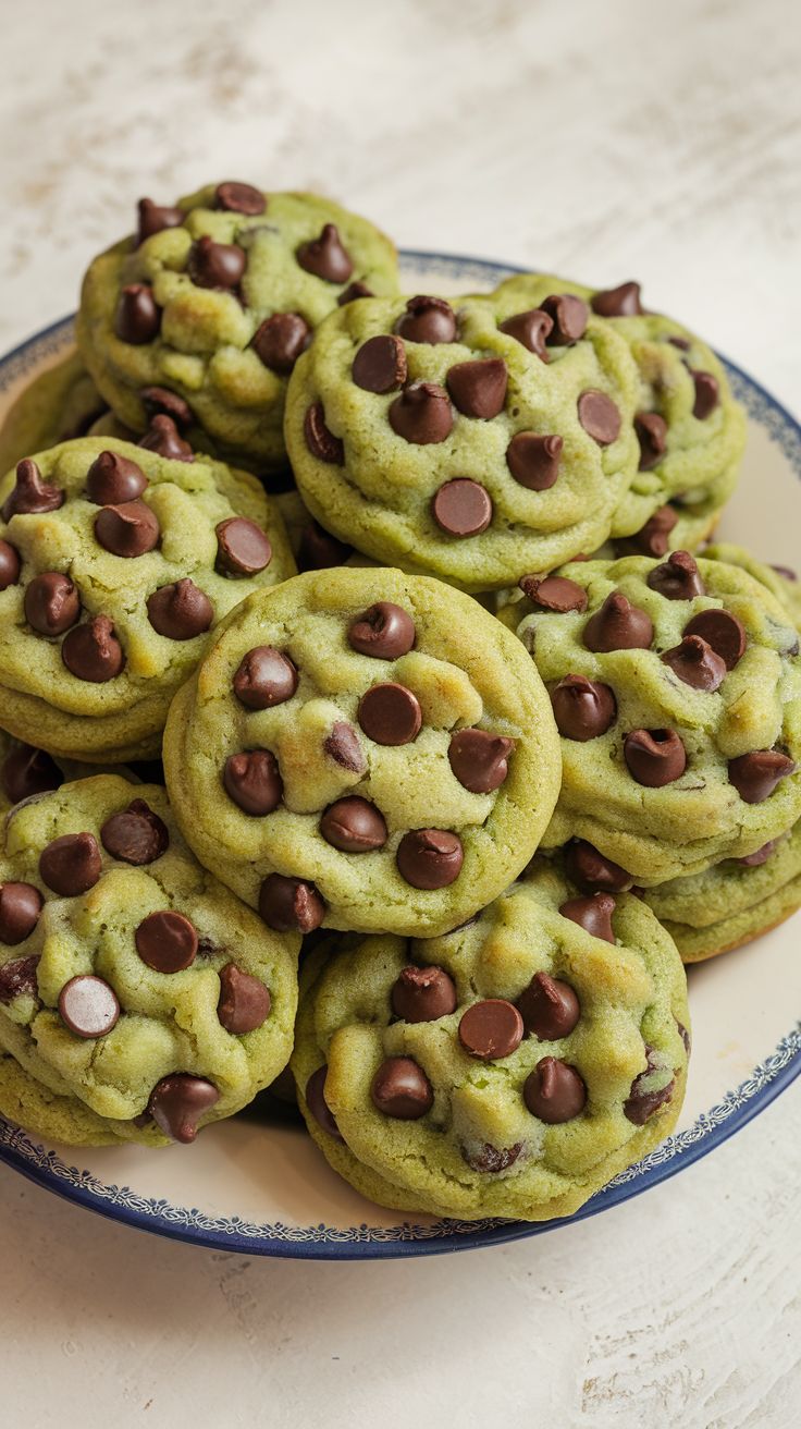 Mint Chocolate Chip Cookie Recipe – Tasty Chomp