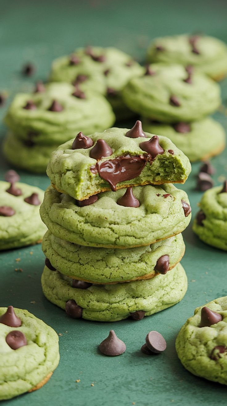 Mint Chocolate Chip Cookie Recipe – Tasty Chomp