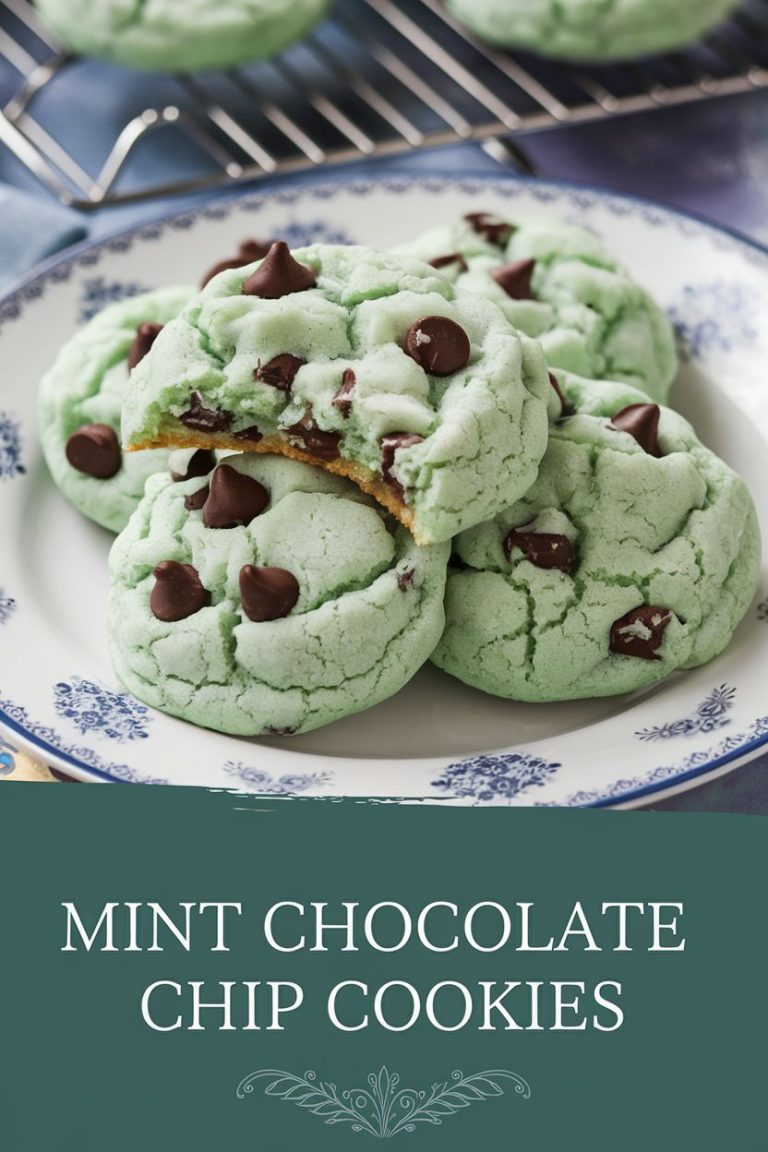 Mint Chocolate Chip Cookie Recipe – Tasty Chomp