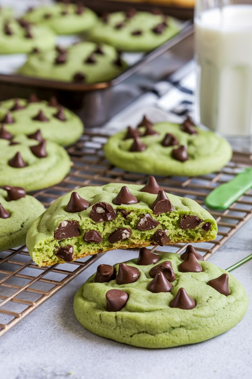 Mint Chocolate Chip Cookie Recipe – Tasty Chomp