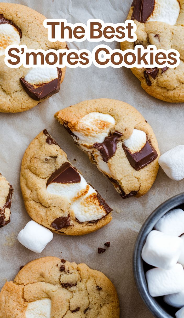 S’mores Cookie Recipe – Tasty Chomp
