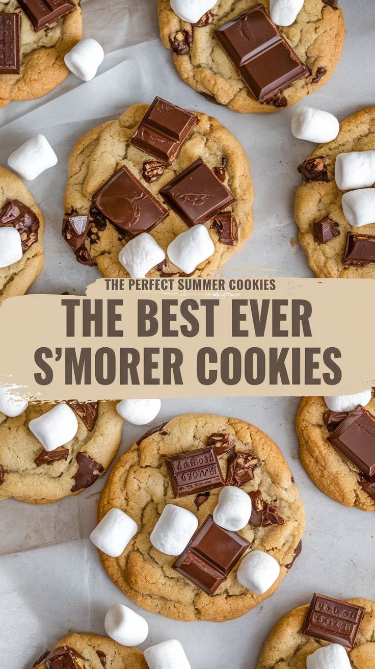 S’mores Cookie Recipe – Tasty Chomp
