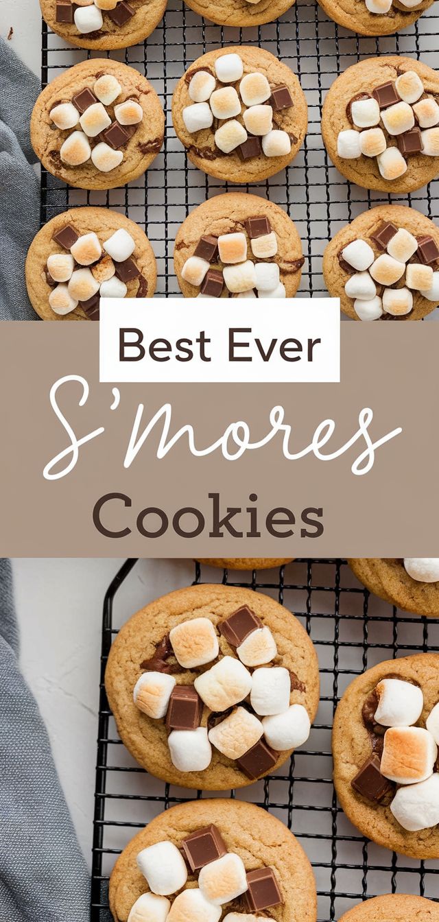 S’mores Cookie Recipe – Tasty Chomp