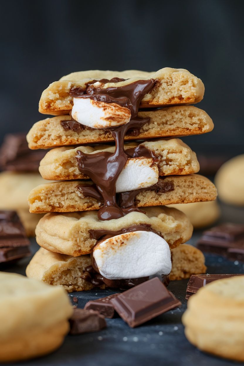 S’mores Cookie Recipe – Tasty Chomp