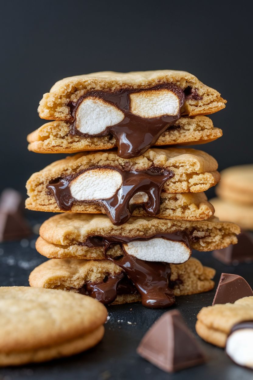 S’mores Cookie Recipe – Tasty Chomp