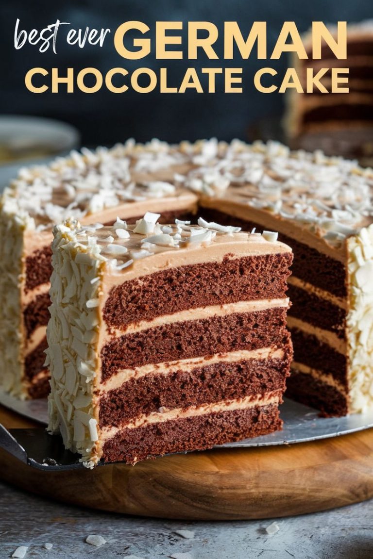 German Chocolate Cake Recipe – Classic Homemade Dessert – Tasty Chomp